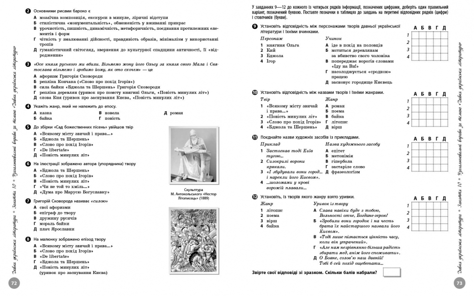 НМТ 2026 Українська література. Інтерактивний довідник-практикум із ...